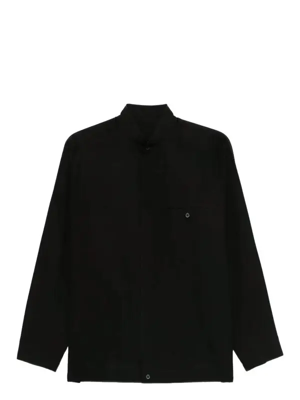 Issey Miyake Chest-pocket Shirt - Black