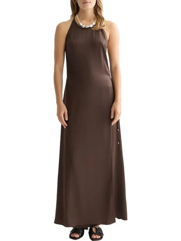 Scotch & Soda Cami Maxi Dress - Hot Fudge