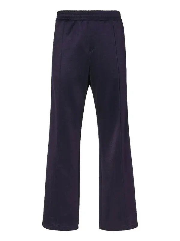 Valentino Garavani V Logo Pants Blb And Burro - Navy