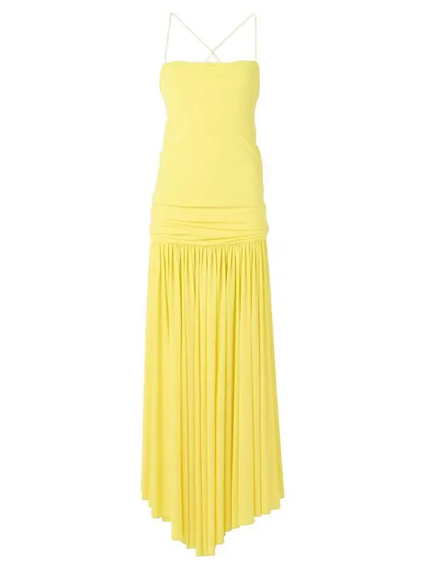 Jacquemus The Abiha Dress - Yellow