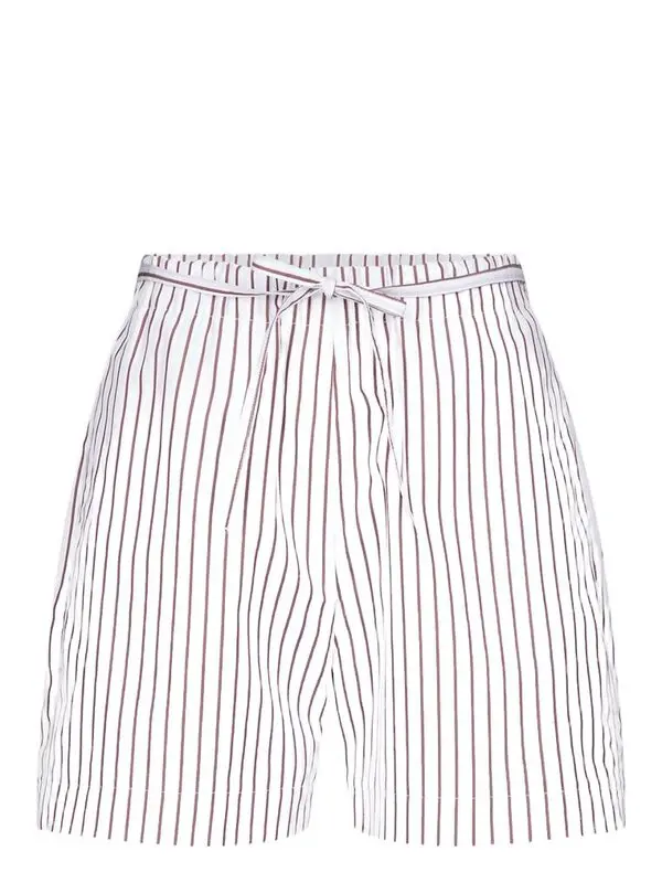 Loulou De Saison Lory Drawstring Shorts - Multicolor