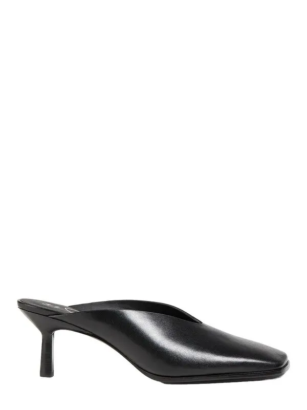 3.1 Phillip Lim Id Leather Mules - Black