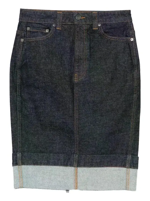 Khaite Kendra Skirt - Blue