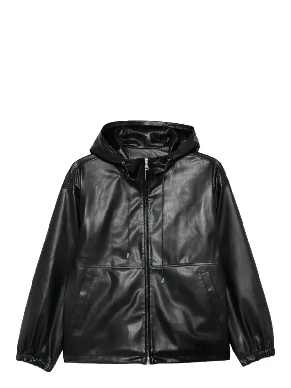 DUNST Hooded Zip Jacket - Black