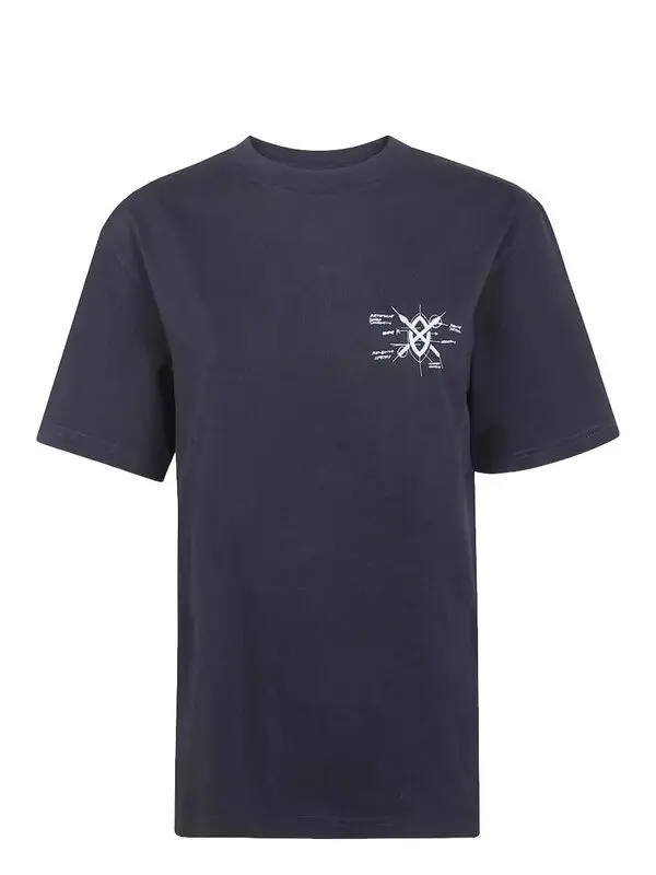 DAILY PAPER Printed T-shirt - Blue