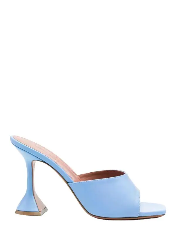 Amina Muaddi Lupita Square Toe Pumps - Blue