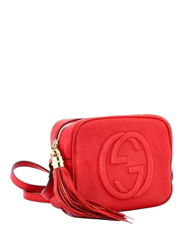 Gucci Soho Disco Small Crossbody Bag - Red