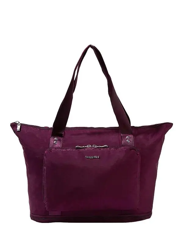 BAGGALLINI Carryall Packable Tote - Mulberry