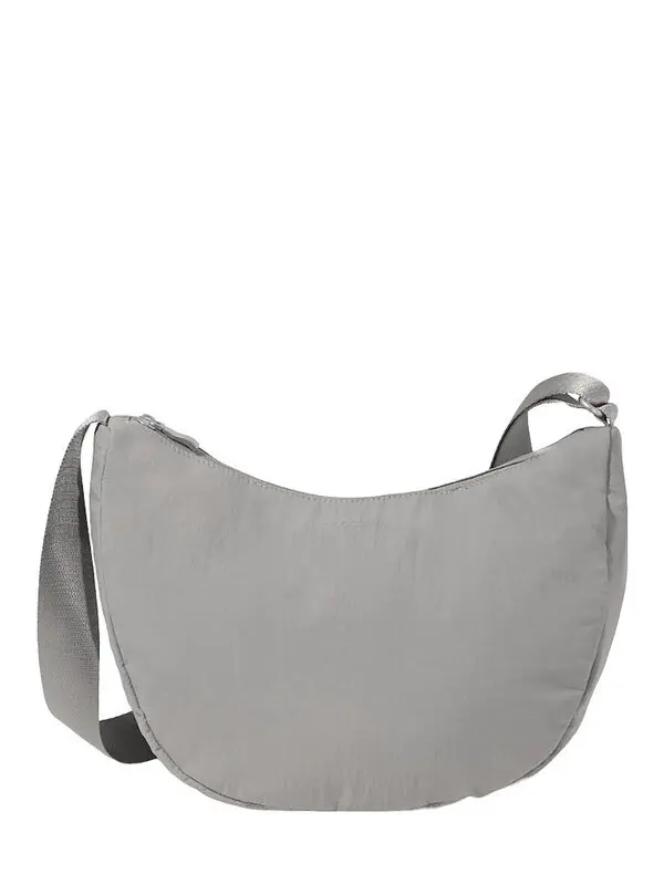 BAGGALLINI Swift Crescent Crossbody Bag - B-lite Silver Sand