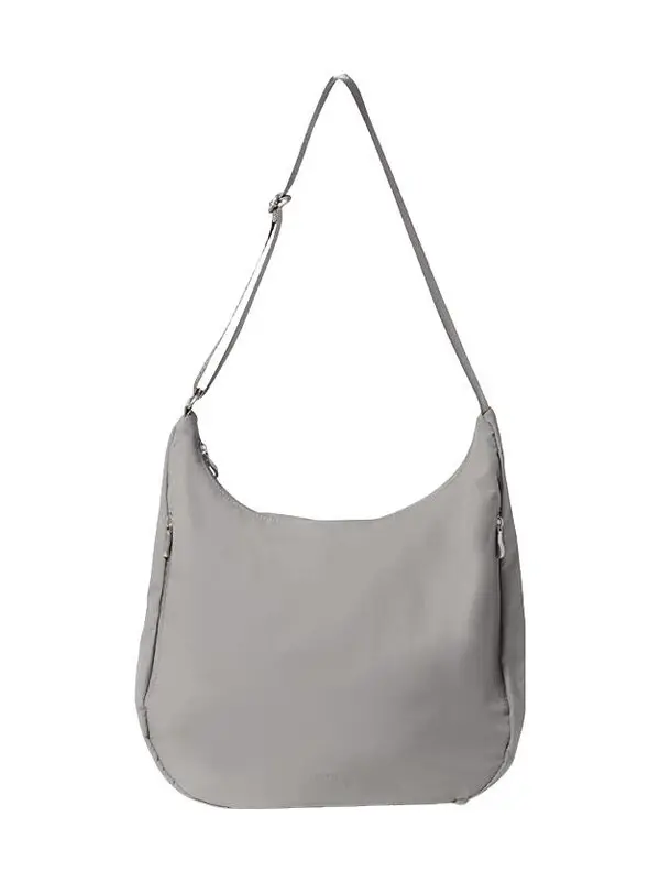 BAGGALLINI Swift Hobo Crossbody Bag - B-lite Silver Sand