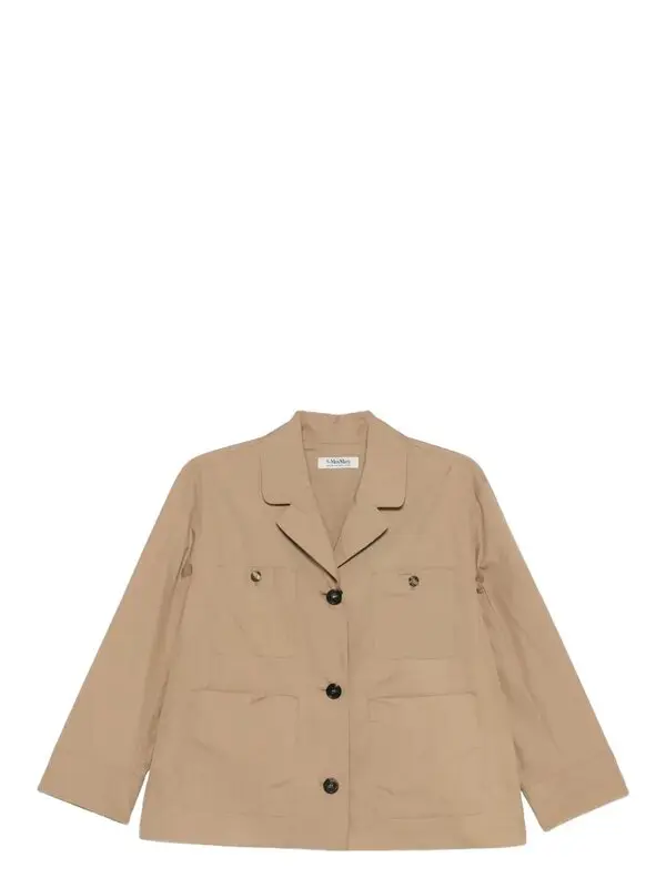 Max Mara Front-pocket Shirt - Neutrals