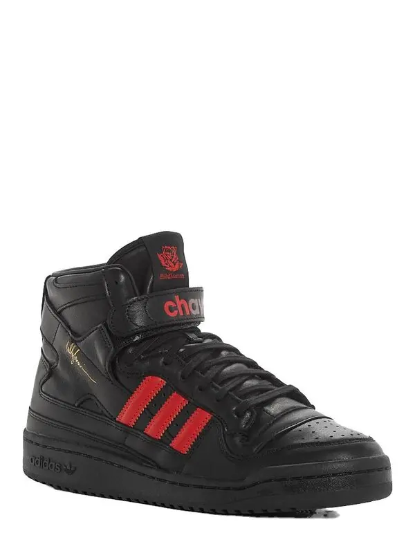 ADIDAS X WILLY CHAVARRIA Forum High-top Sneakers - Charcoal Black