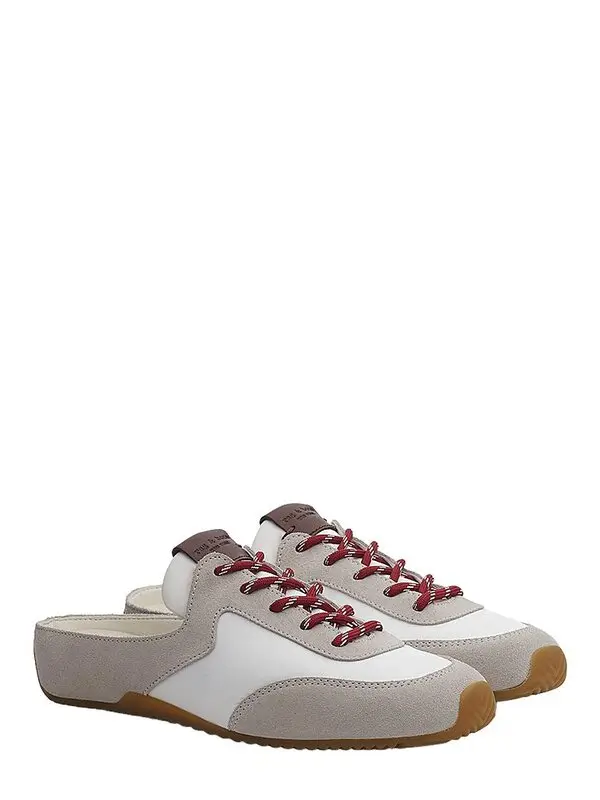 Rag & Bone Retro Runner Slim Sneakers - White/taupe