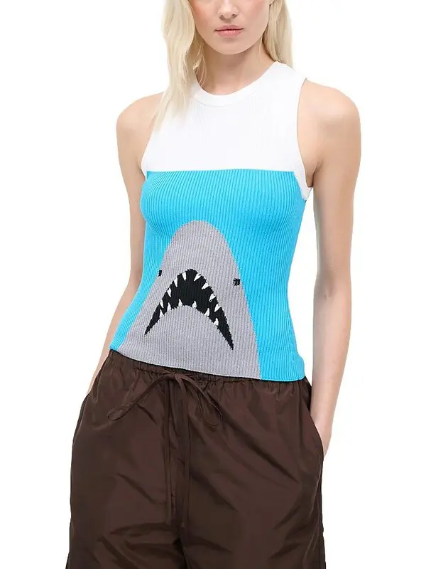Staud Malia Tank Top - Great White