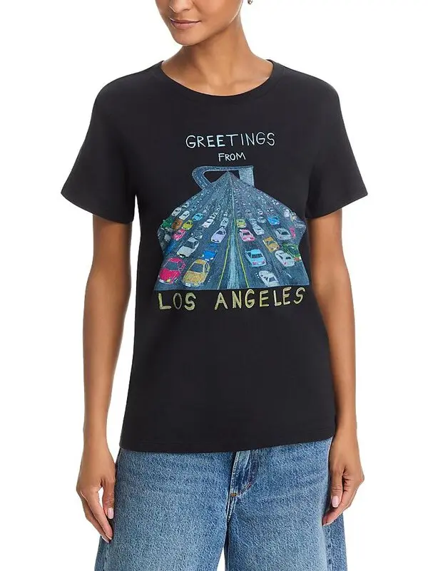 UNFORTUNATE PORTRAIT Graphic Tee - Black