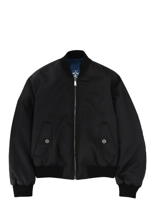 Versace Reversible Bomber Jacket - Black