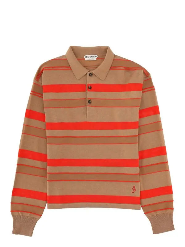 JW Anderson Polo Shirt With Logo - Beige