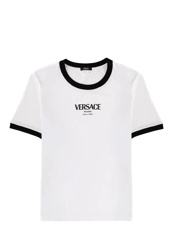 Versace Logo T-shirt - White
