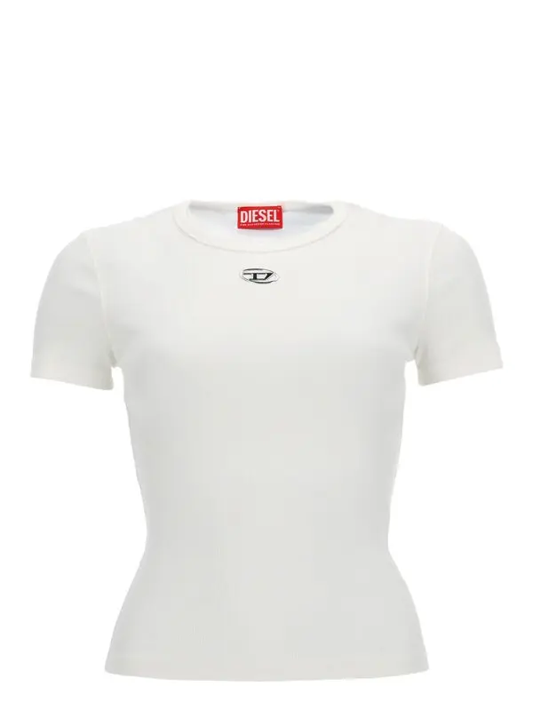 DIESEL® T-ele-long-od Top - White