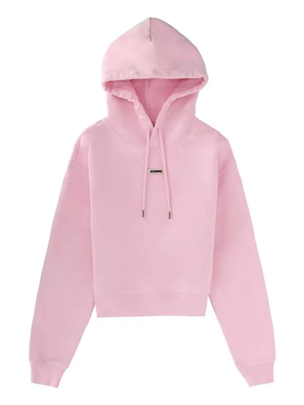Jacquemus The Grosgrain Hoodie - Pink