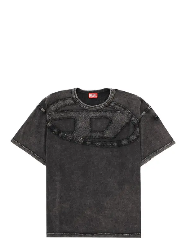 DIESEL® T-shirt "t-boxt-den - Black