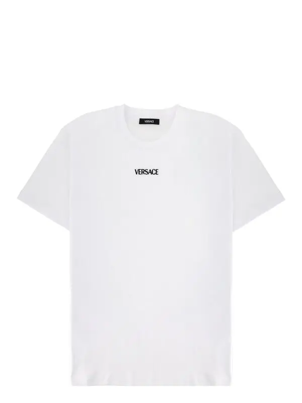 Versace T-shirt With Logo - White