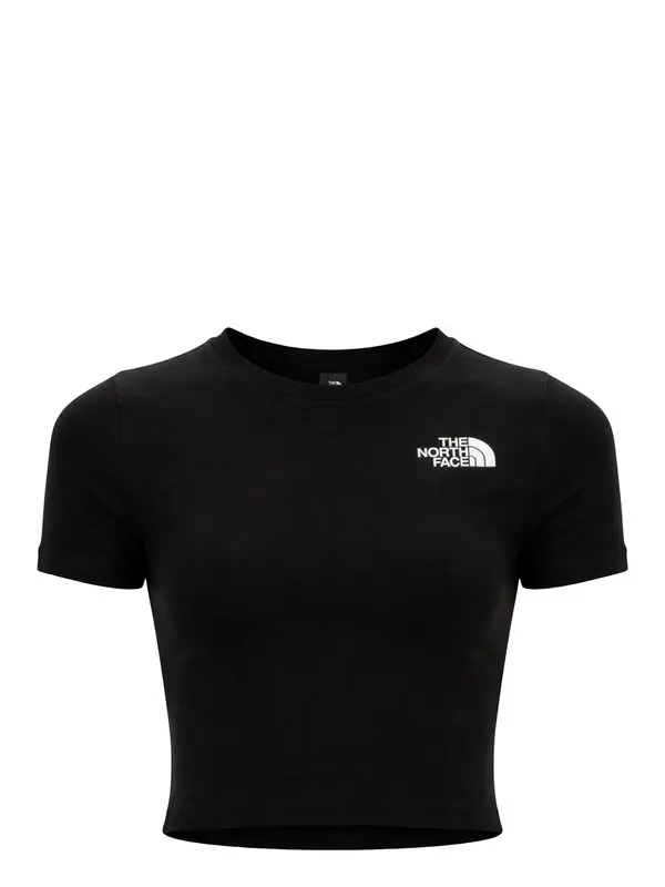 The North Face Cropped T-shirt - Black