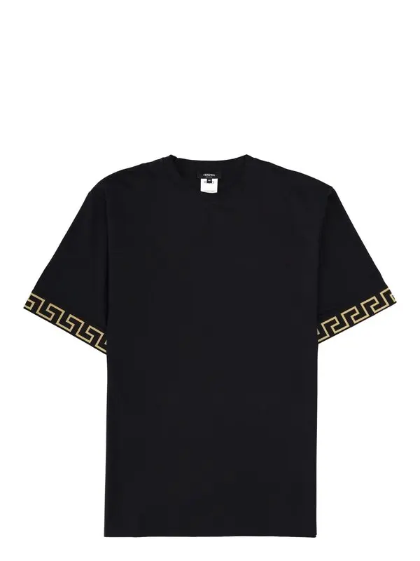 Versace Greek" T-shirt - Black