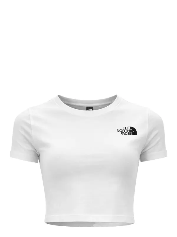 The North Face Cropped T-shirt - White