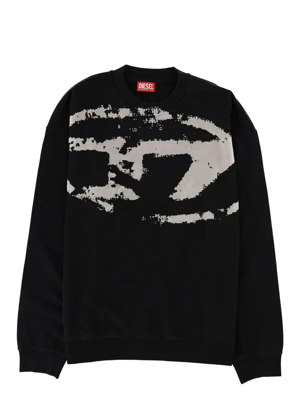 DIESEL® Crewneck Sweatshirt - Black