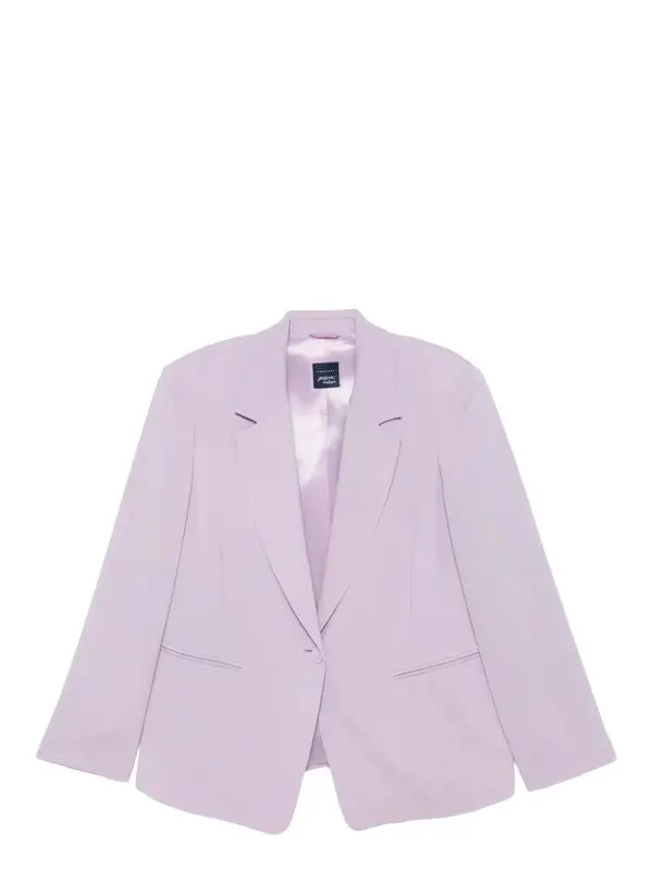 Marina Rinaldi Buttoned Blazer - Purple