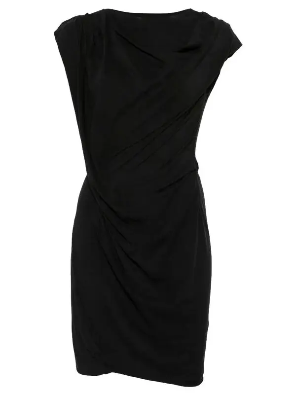 ENTIRE STUDIOS Twist Mini Dress - Black