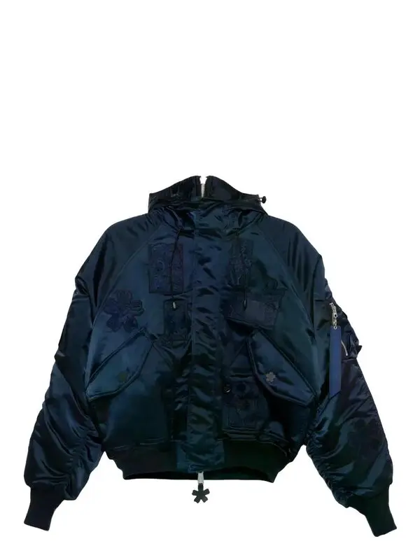 Alpha Industries X Cecile Bahnsen N-2b Hooded Jacket - Blue