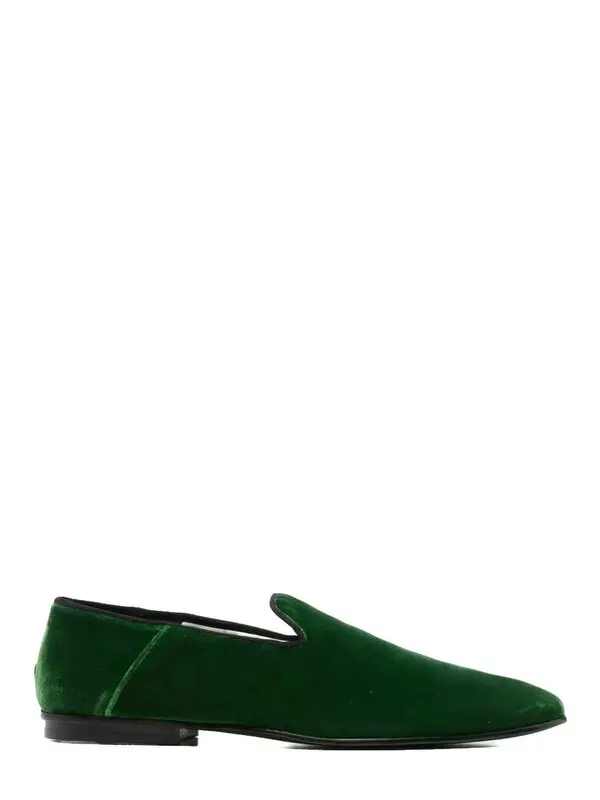 TOM FORD Steven Velvet Loafers - Green