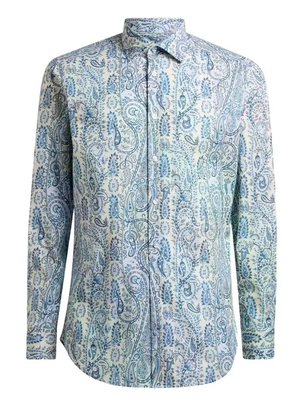 Etro Paisley Shirt - Neutrals