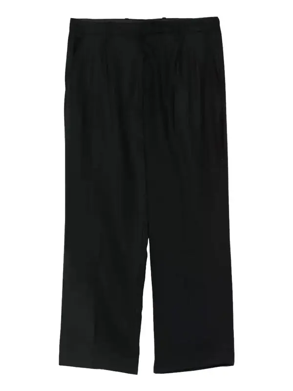 Our Legacy Pleated Borrowed Trousers - Black