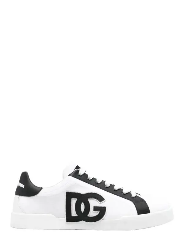 Dolce & Gabbana Portofino Low-top Sneakers - White