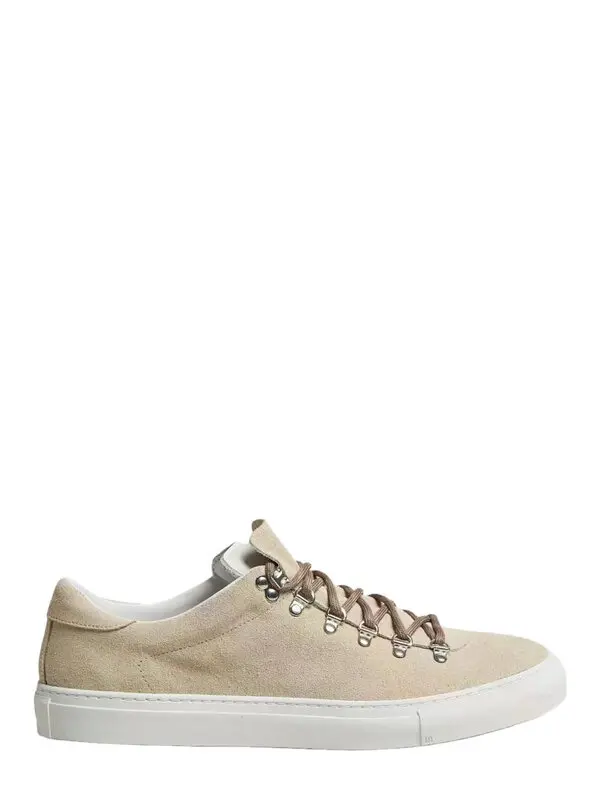 Diemme Lace-up Leather Sneakers - Neutrals