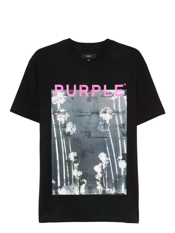 PURPLE BRAND Mirage Graphic-print T-shirt - Black
