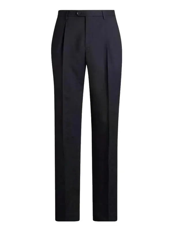Etro Pleated Trousers - Blue