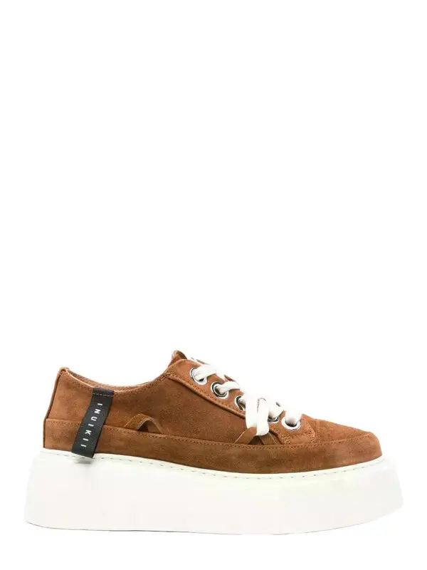 Inuikii Matilda Suede Sneakers - Brown