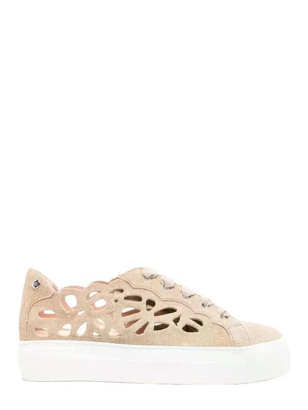Agl Mandi Cut-out Sneakers - Neutrals