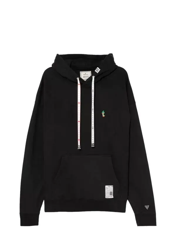 Mihara Yasuhiro Graphic-embroidered Hoodie - Black
