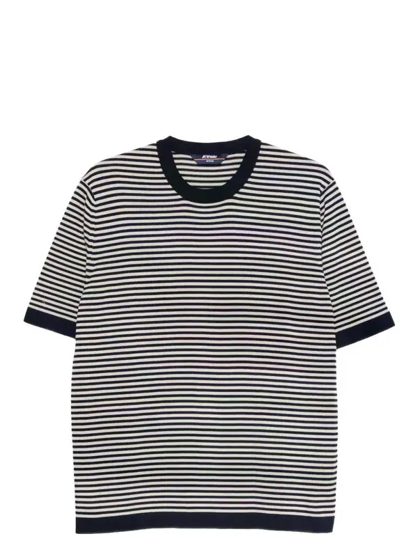 K-WAY Striped T-shirt - Blue