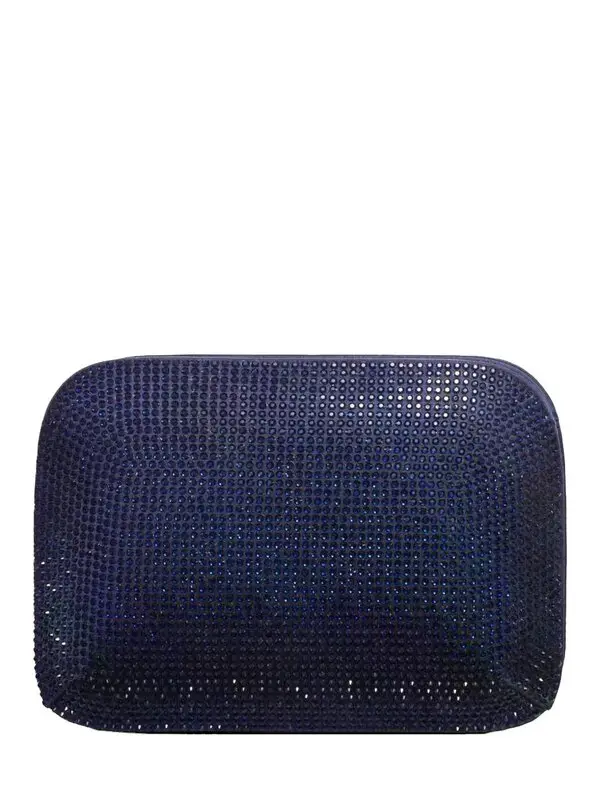 Giorgio Armani Crystal Embellished Clutch - Blue