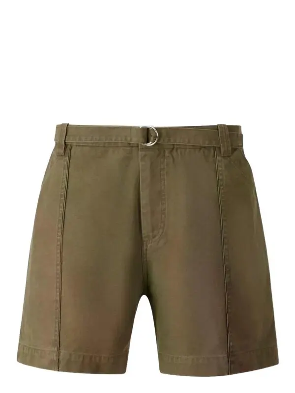 WALES BONNER Belted Shorts - Green