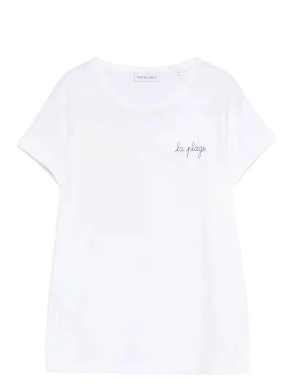 Maison Labiche La Plage T-shirt - White
