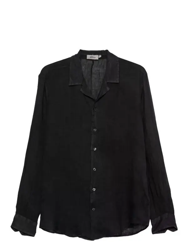 Altea Camp-collar Shirt - Blue