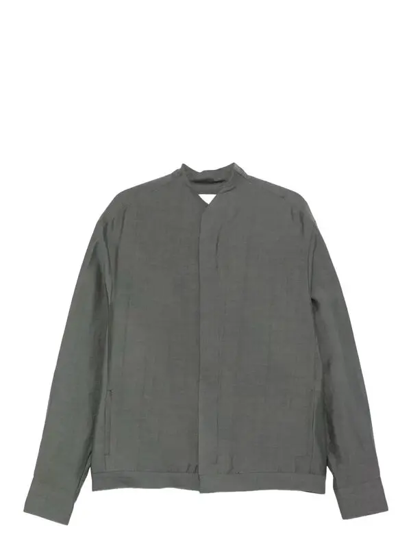 COSTUMEIN Collarless Jacket - Green