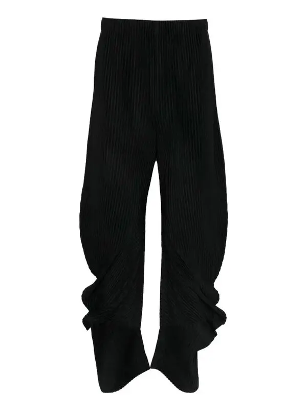 Issey Miyake Pleated Trousers - Black